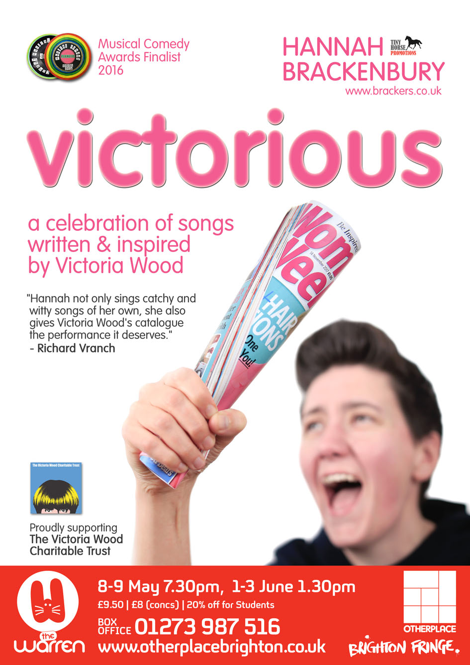 VICTORIOUS – HANNAH BRACKENBURY